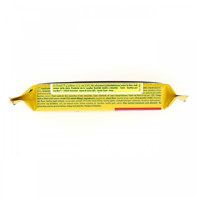 Taquilla Classic Wafer Limón Loacker - Bocadillos Dulces