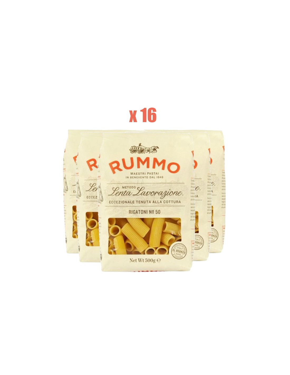 RUMMO Mezzi Rigatoni n 51 - 1Kg Pack - Rummo