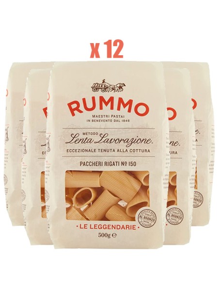 RUMMO Paccheri Rigati n 150 - 500gr package - Rummo